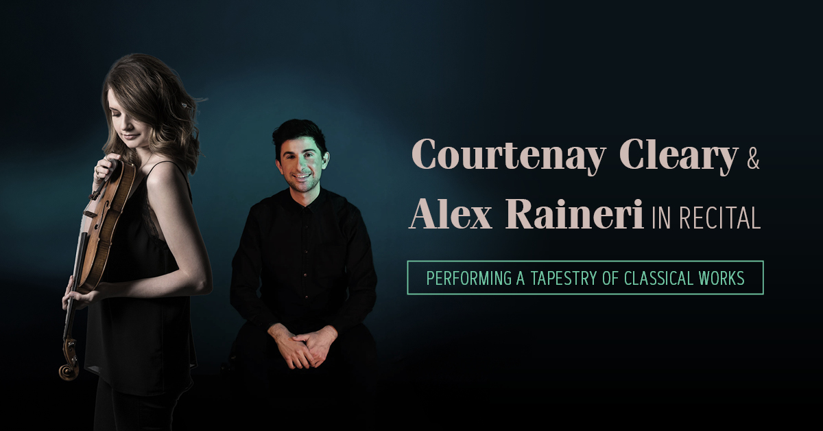Courtenay Cleary and Alex Raineri in Recital - Ipswich Civic Centre